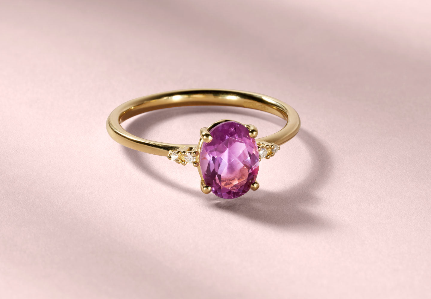 Anelli con ametista - Miluna